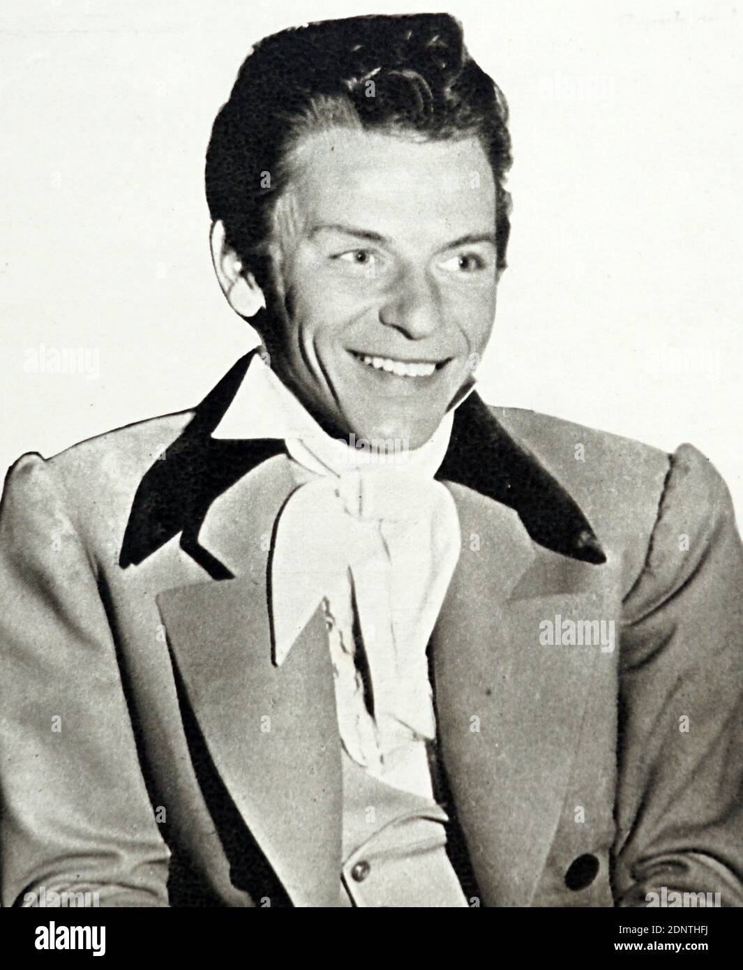 Photograph of Frank Sinatra (1915-1998) an American singer, actor, and ...