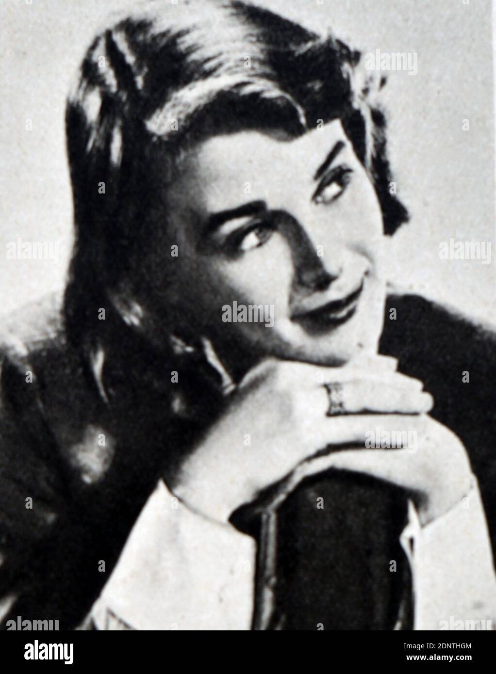 Photograph of Betsy Drake (1923-2015) an American actress and writer ...