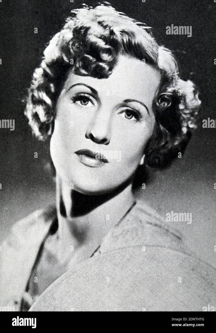 Photograph of Anne Crawford (1920-1956) a British film actress, born in ...