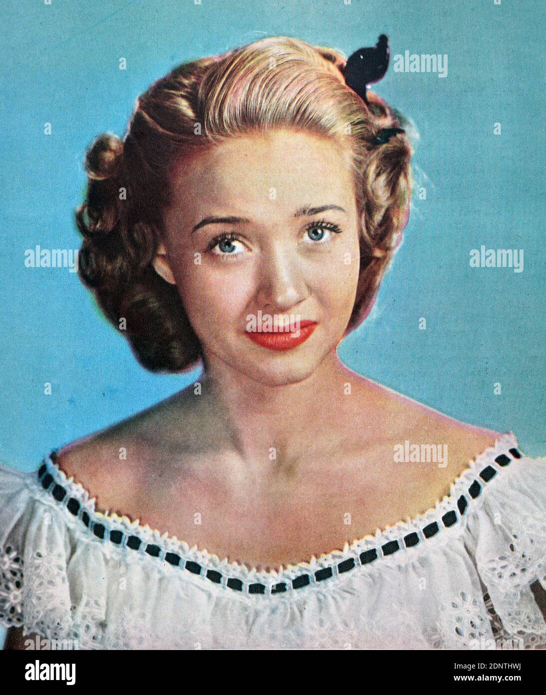 Photograph of Jane Powell (1929-) an American singer, dancer and ...