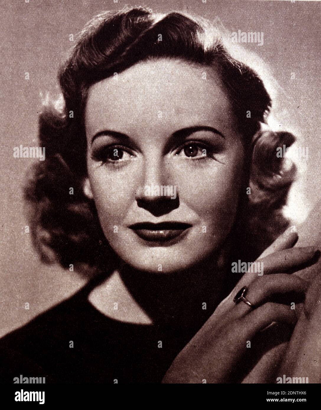 Photograph of Phyllis Calvert (1915-2002) an English film, stage and ...