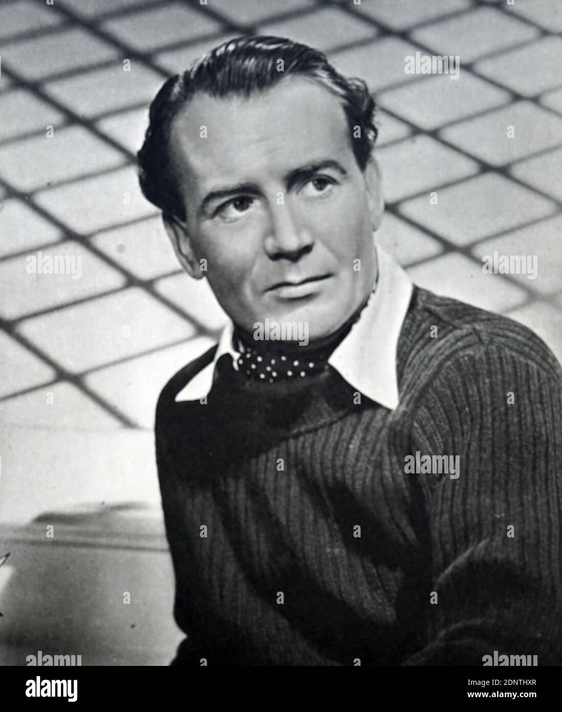 Photograph of Sir John Mills (1908-2005) an English actor Stock Photo ...