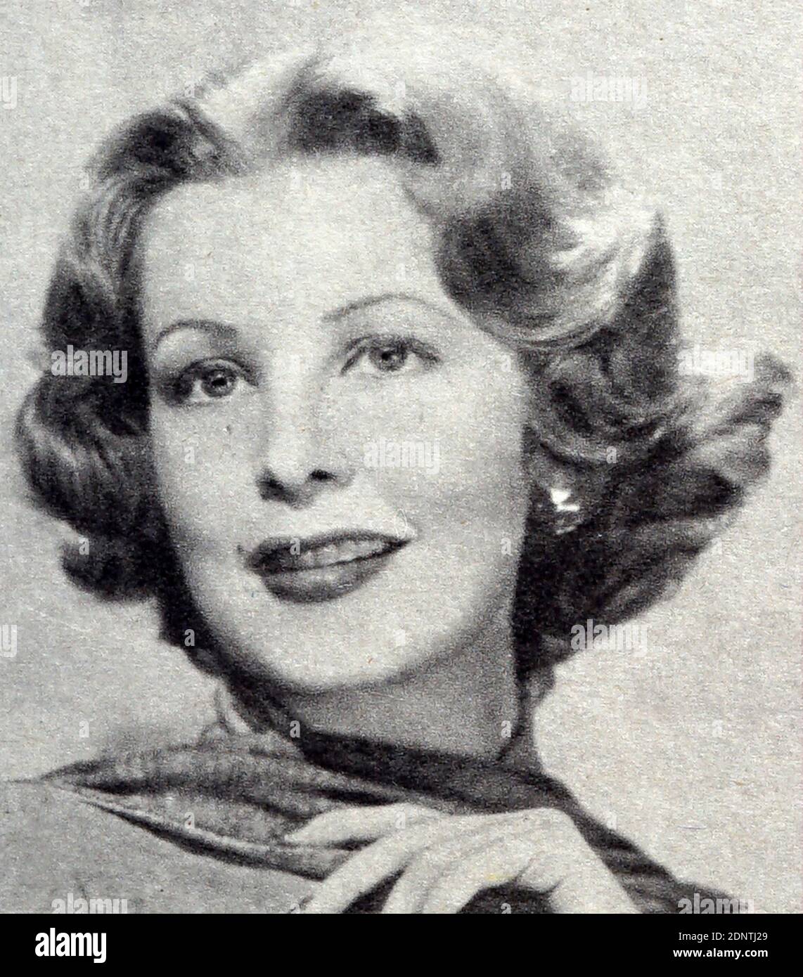 Photograph of Arlene Dahl (1925-) an American actress and former Metro ...