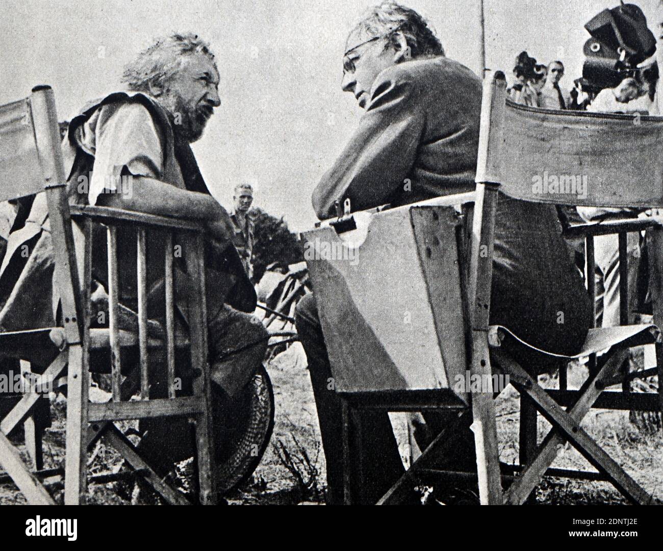 Photograph of Will Fyffe (1885-1947) with Sir Alexander Korda (1893 ...