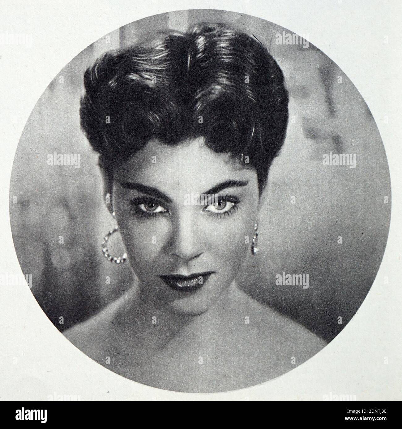 Photograph of Joanne Gilbert (1932-) an American television and film ...