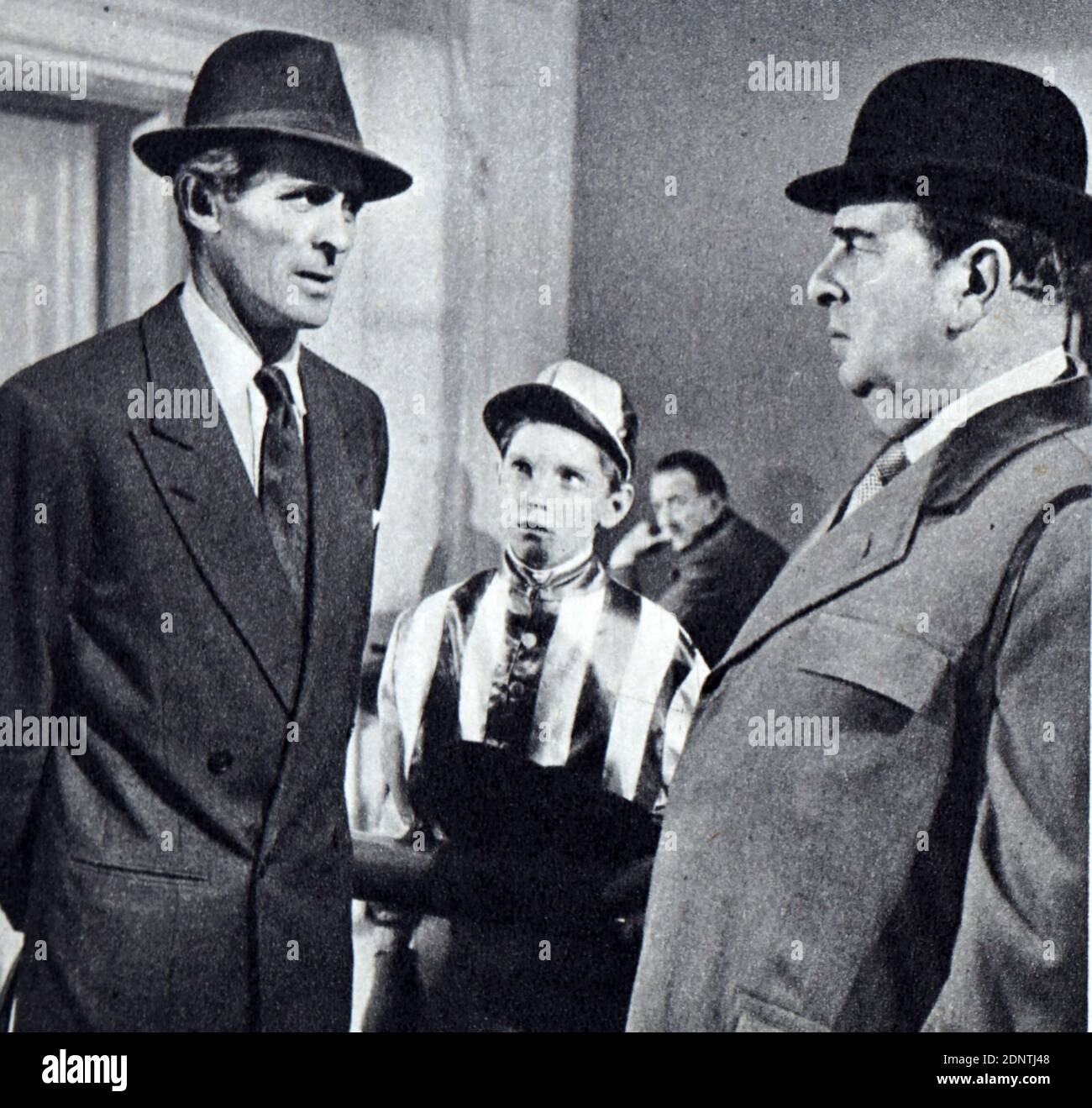 Film still from 'The Rainbow Jacket' starring Robert Morley, Fella ...