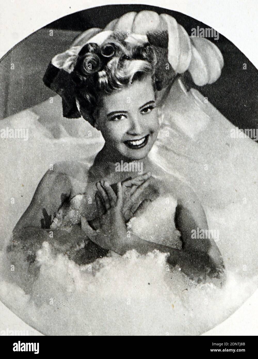 Photograph of Gloria DeHaven (1925-2016) an American actress, singer ...