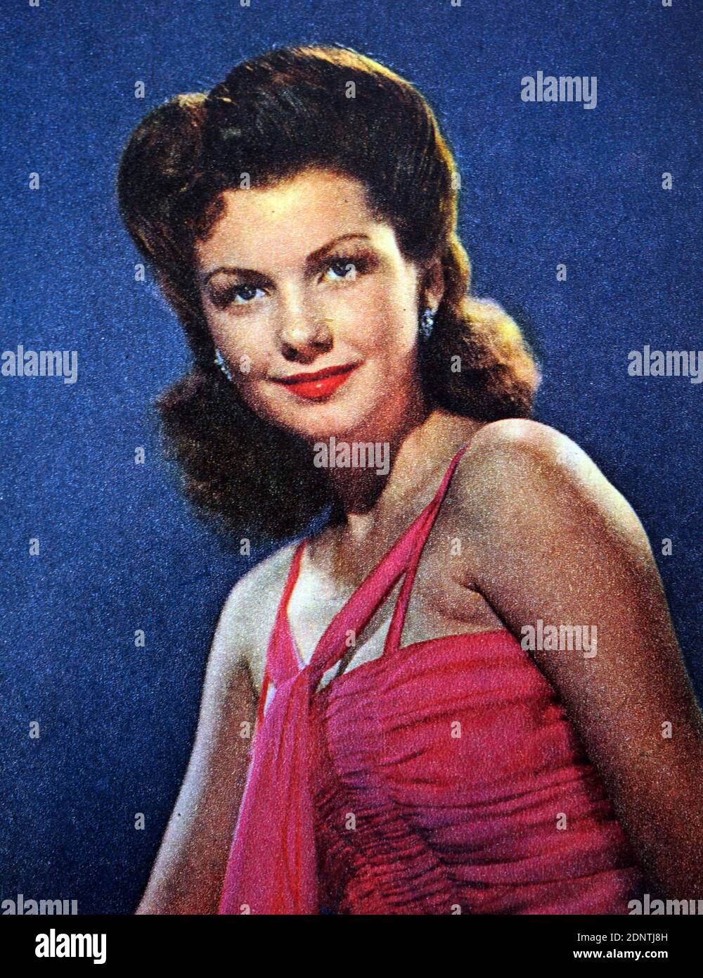 Photograph of Anne Baxter (1923-1985) an American actress Stock Photo ...