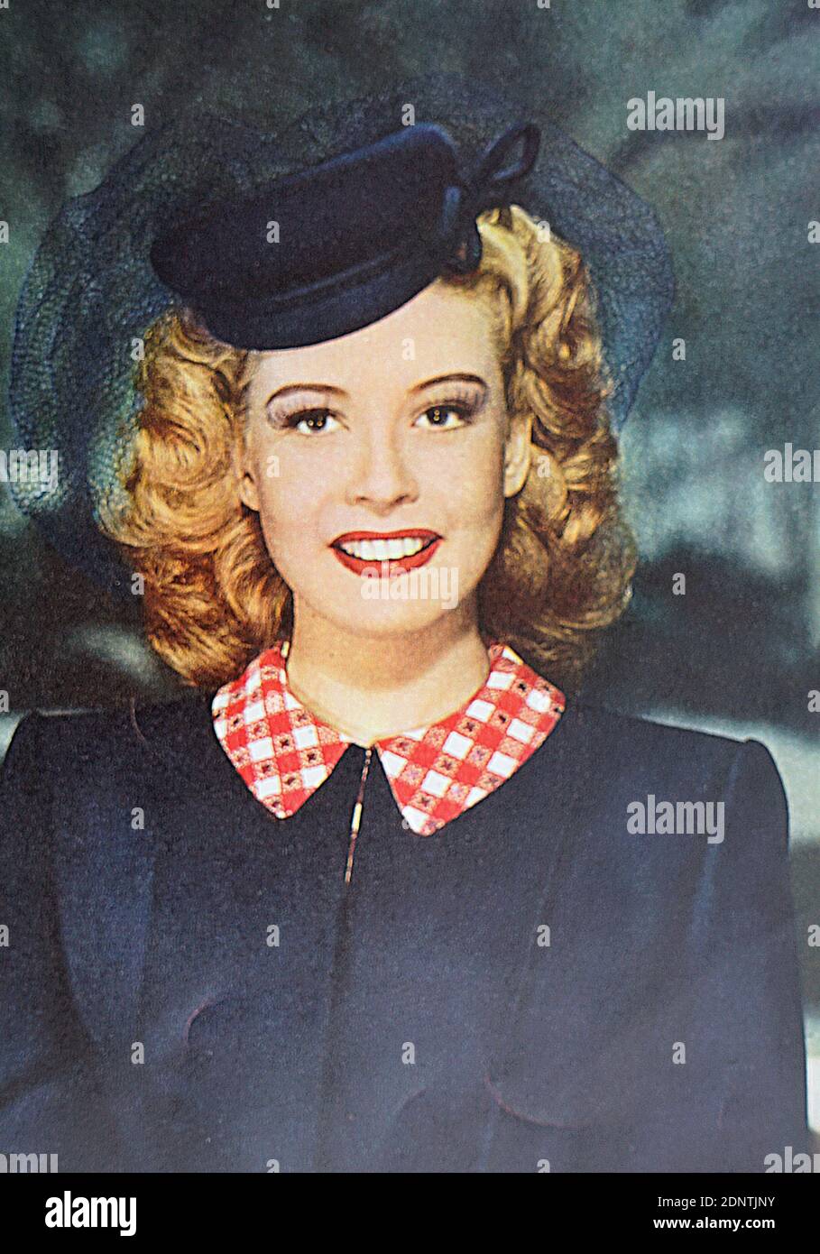 Photograph of Gloria DeHaven (1925-2016) an American actress, singer ...