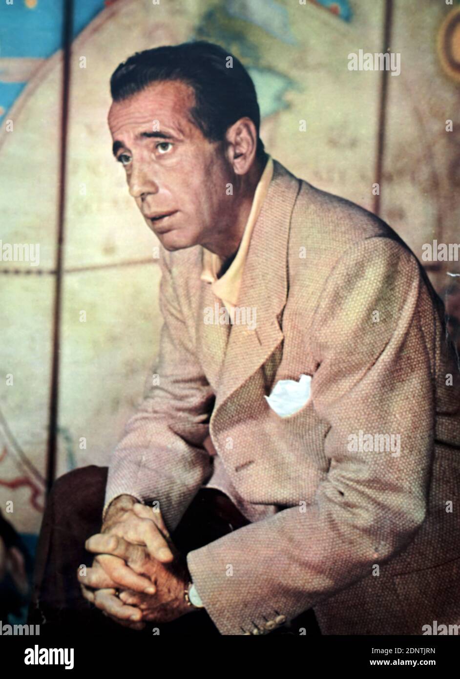 Photograph of Humphrey Bogart (1899-1957) an American film and stage ...