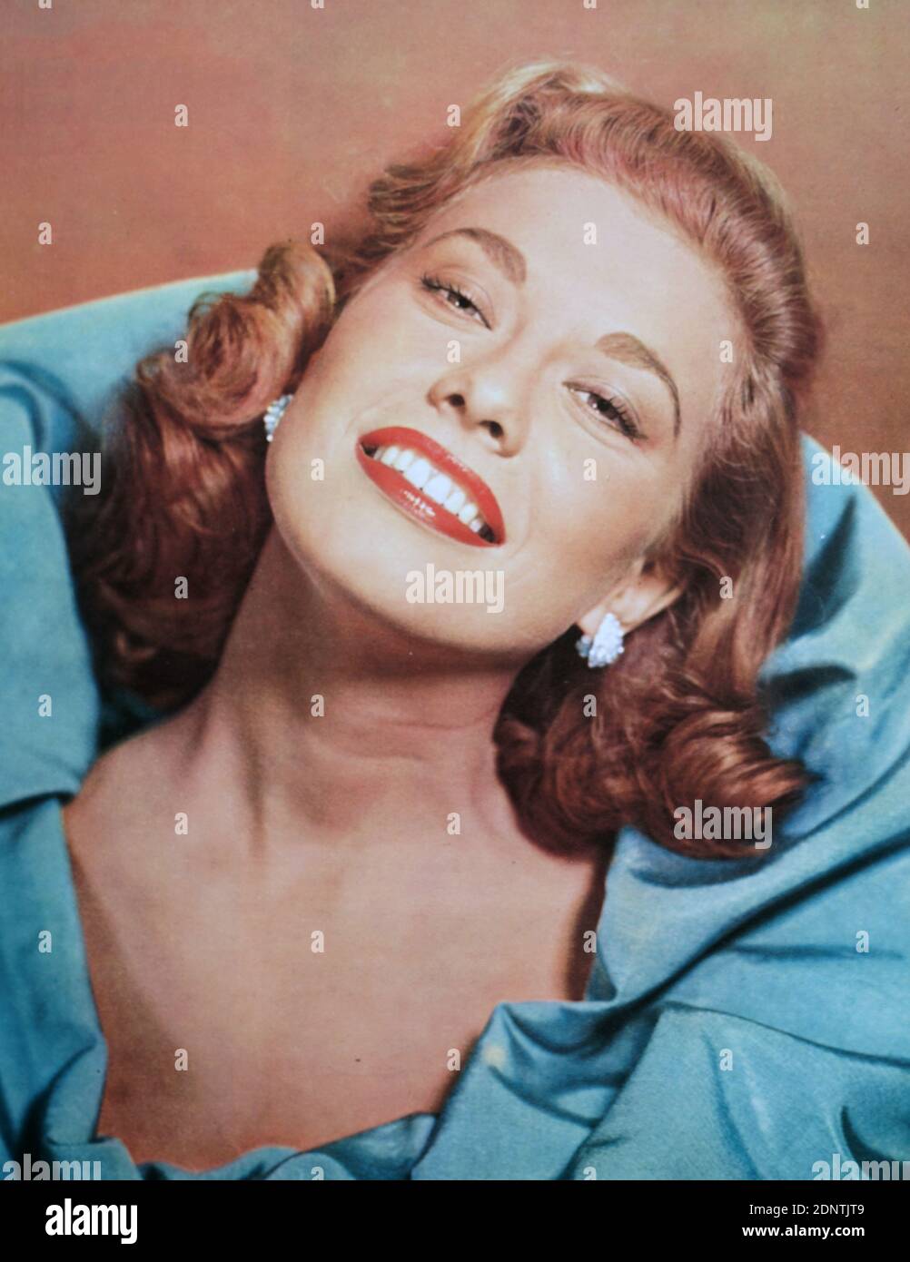 Photograph of Peggy Dow (1928-) an American philanthropist and actress ...