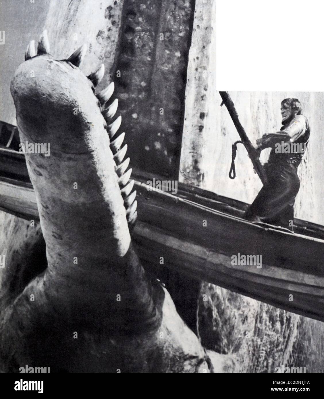 Film still from 'Moby Dick' starring Gregory Peck, Richard Basehart ...