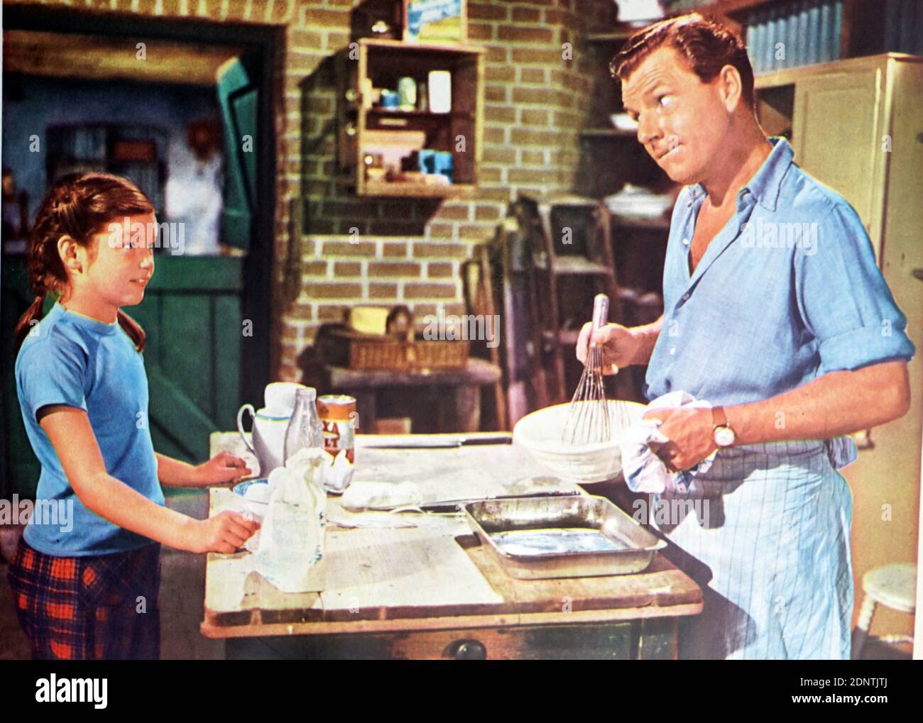 Film still from 'Raising a Riot' starring Kenneth More, Ronald Squire ...