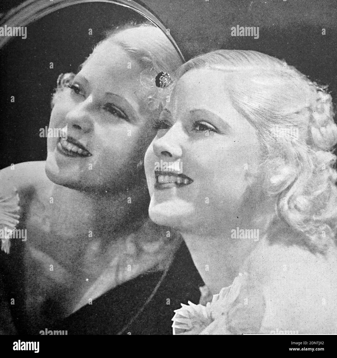 Photograph of Mary Carlisle (1914-2018) an American actress, singer ...