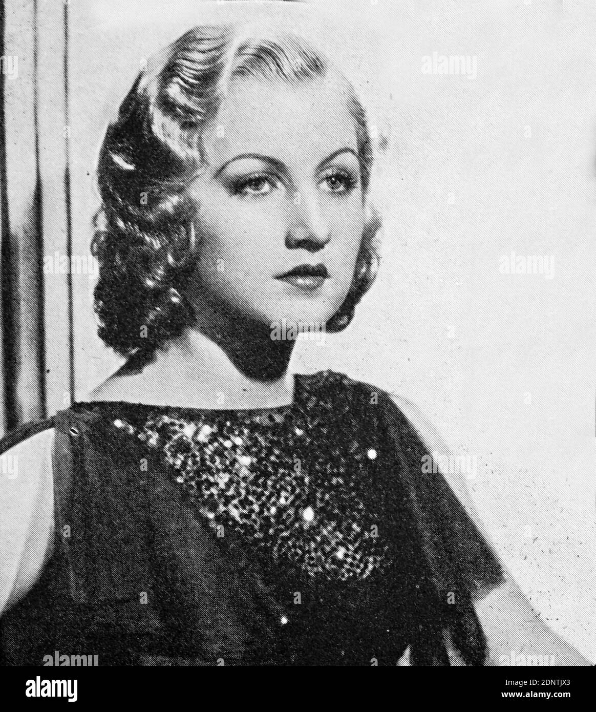 Photograph of Lu Ann Meredith (1913-1998) an American film actress ...