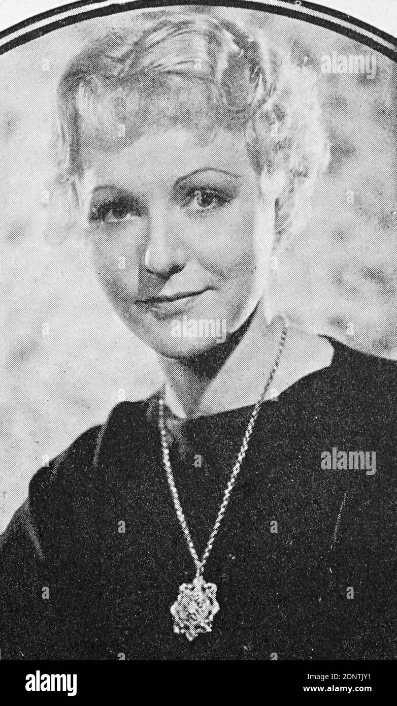 Photograph of Katherine Williams (1908-1982) an American actress Stock ...