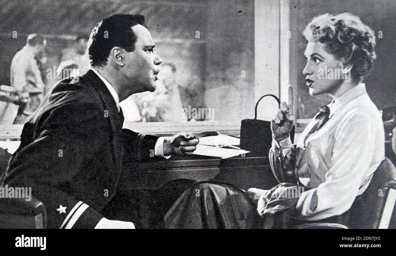 Film still from 'Phffft' starring Judy Holiday, Kim Novak, Jack Lemmon ...