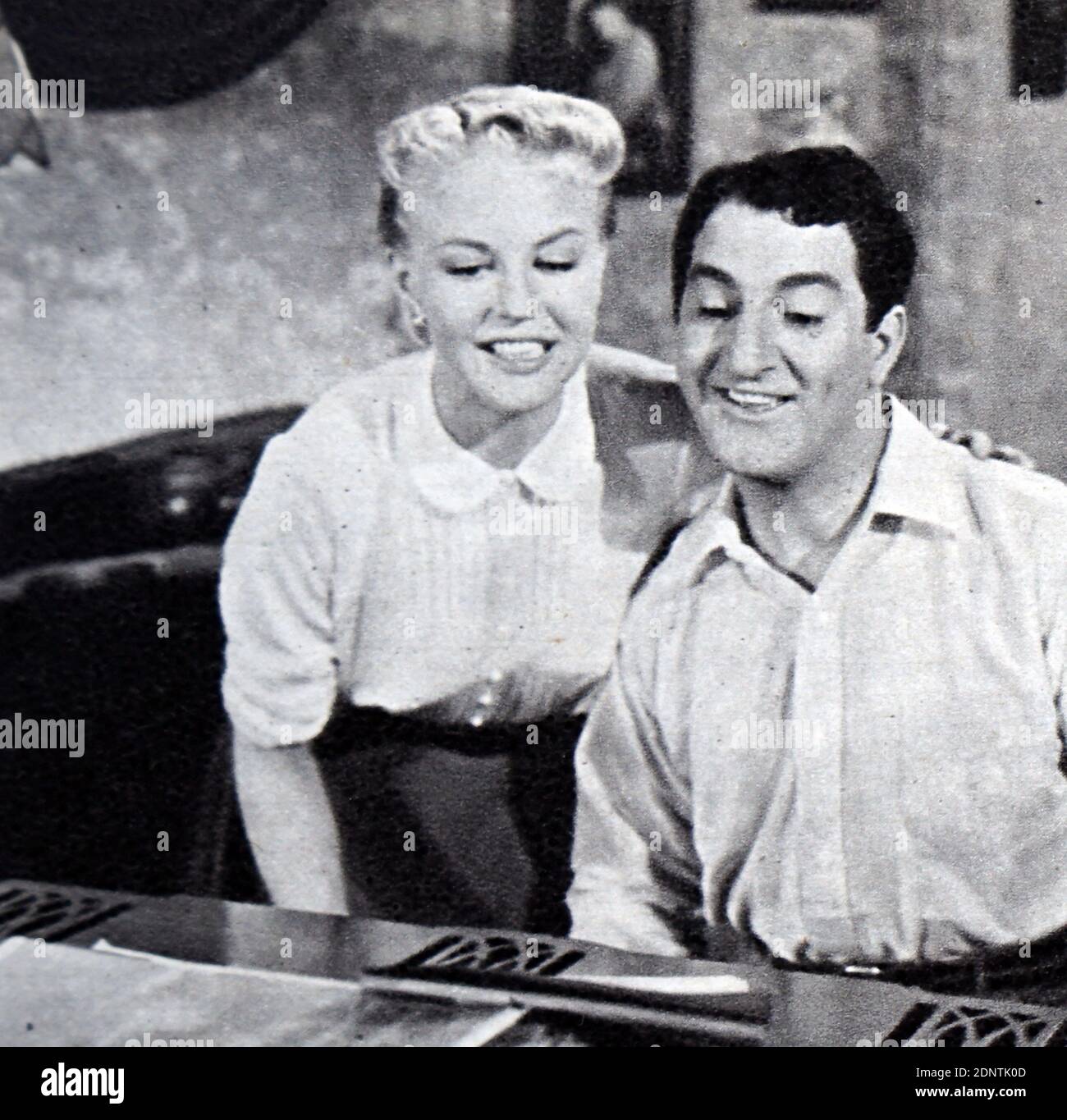 Film still from 'The Jazz Singer' starring Danny Thomas, Peggy Lee ...