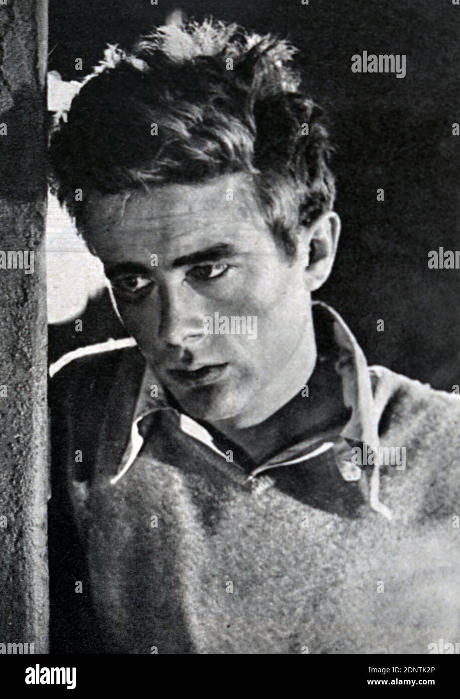 Photograph of James Dean (1931-1955) an American actor Stock Photo - Alamy
