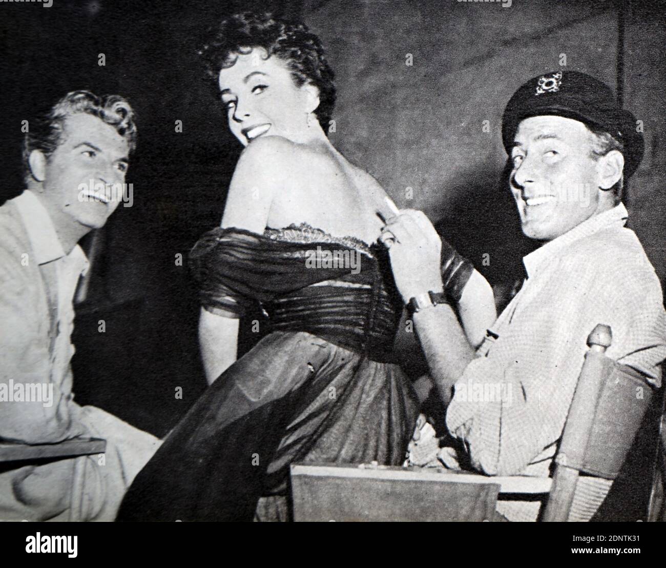 Photograph of Mike Wilding (1912-1979) and Elizabeth Taylor (1932-2011 ...