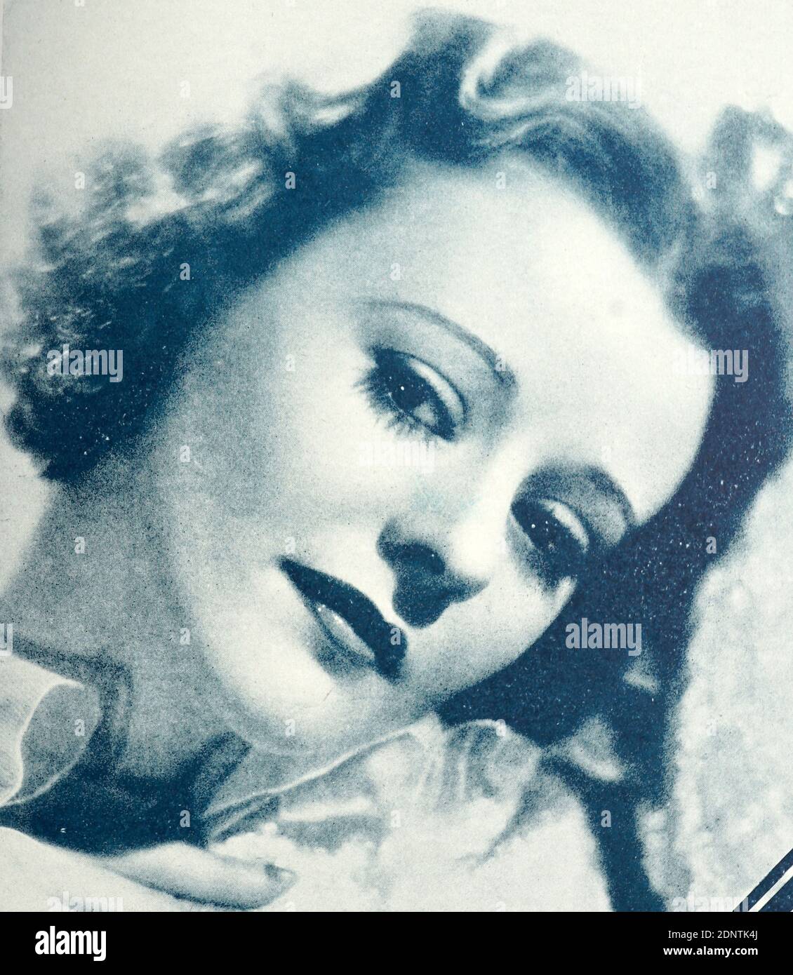 Photograph of Heather Angel (1909-1986) a British film actress Stock ...