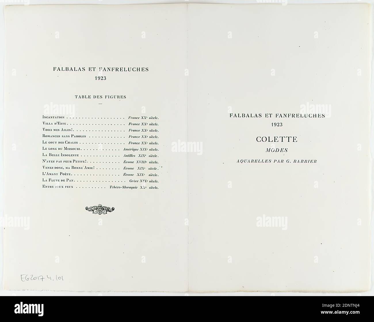 George Barber, Meynial éditeur, Paris, Colette. Modes. Introductory ...