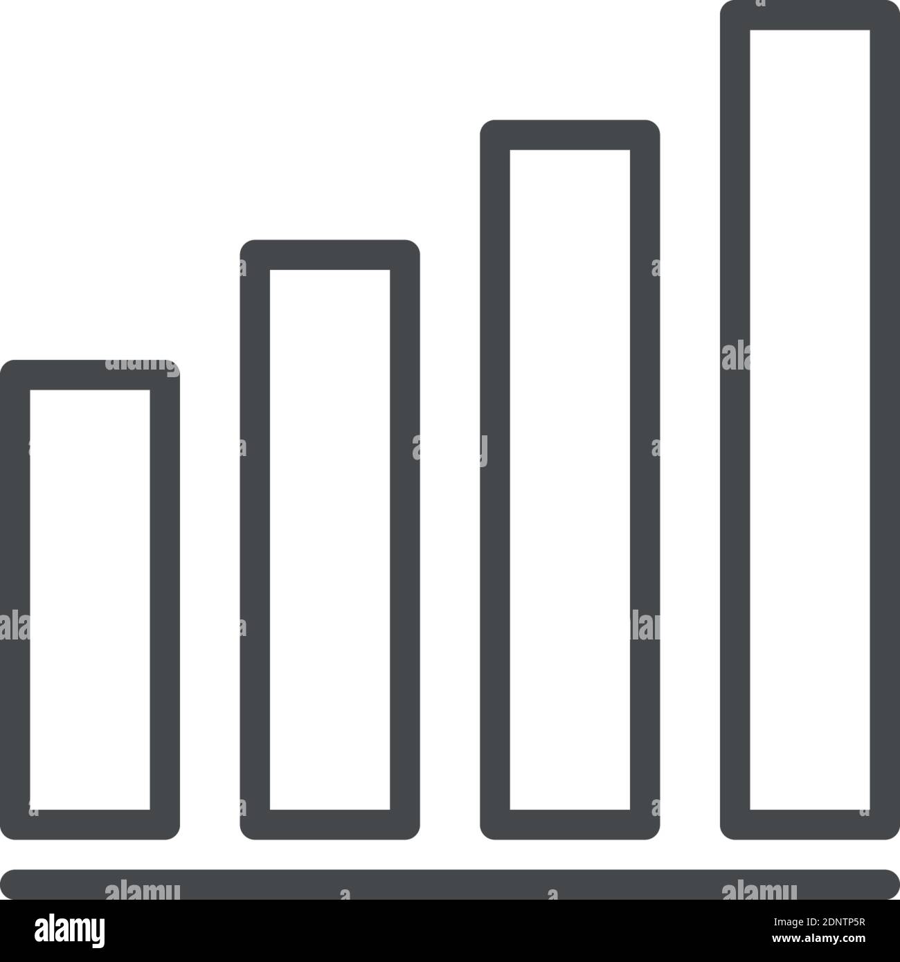 graph vector icon modern simple vector illustration Stock Vector Image ...