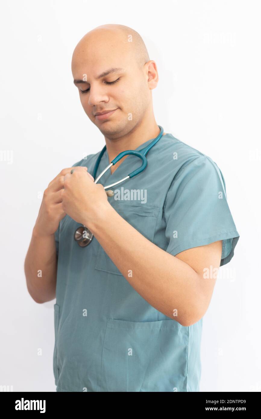 Bald Doctor High Resolution Stock Photography and Images - Alamy