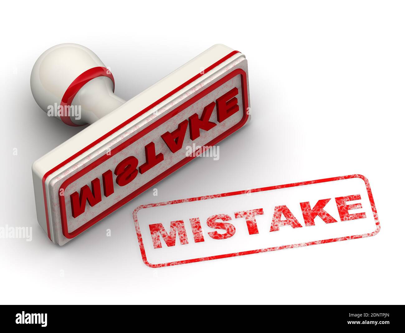 Mistake illustration hi-res stock photography and images - Alamy