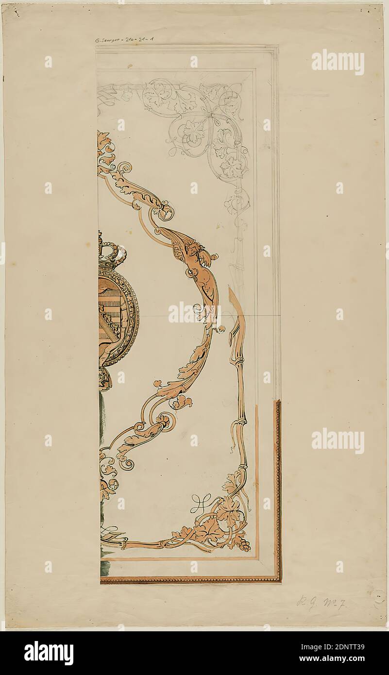 Gottfried semper drawing hi-res stock photography and images - Alamy