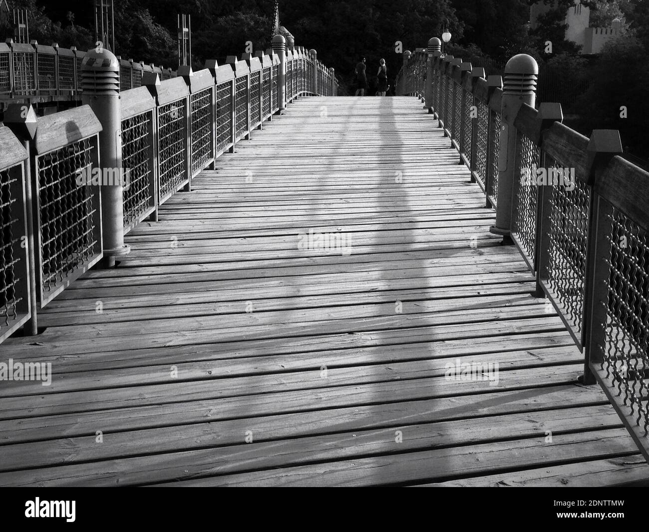 Long Straight Footbridge High Resolution Stock Photography and Images ...