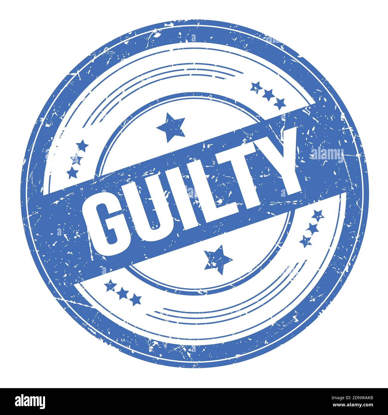 Guilty stamp sign seal hi-res stock photography and images - Alamy