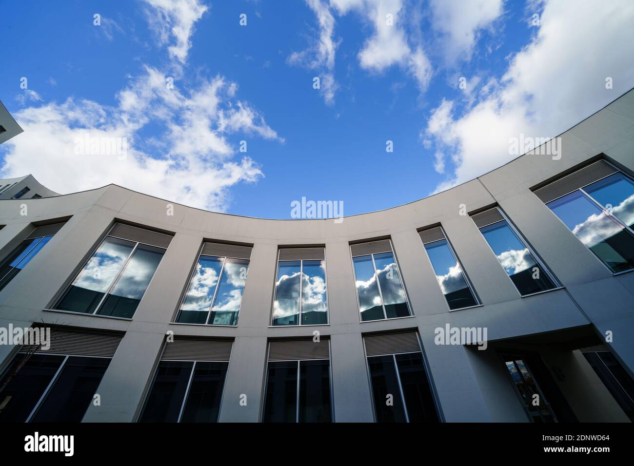 GRANADA, SPAIN. 5th DECEMBER 2020. Building of the College of Health ...
