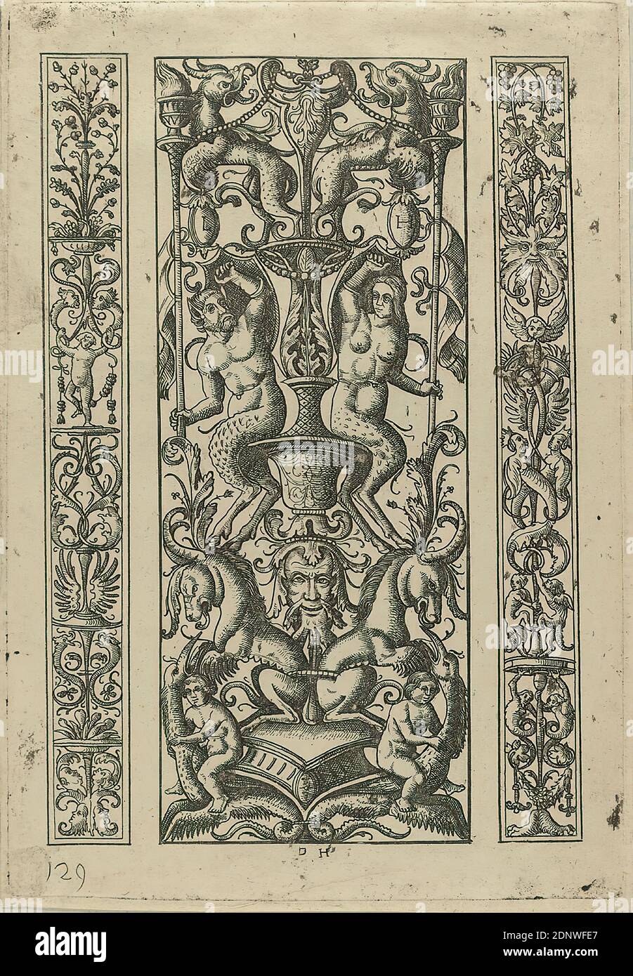 Renaissance grotesques hi-res stock photography and images - Alamy