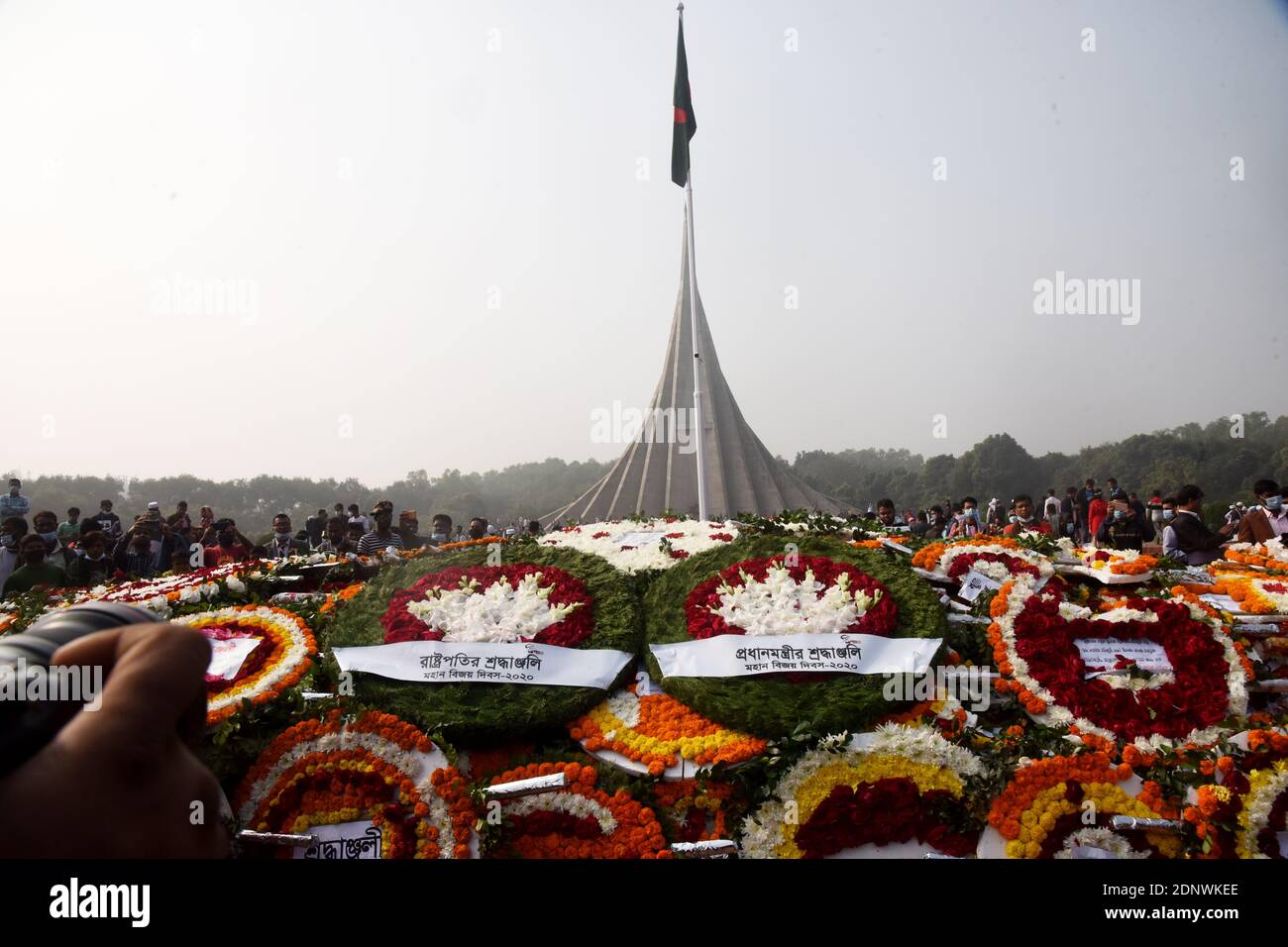 People pay their respect at the national memorial of the 1971 ...