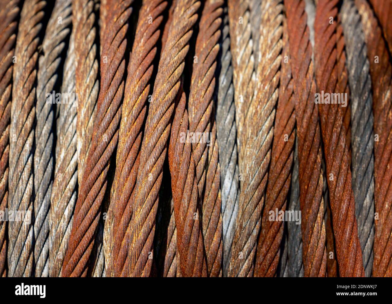 Old steel cable damaged hi-res stock photography and images - Alamy