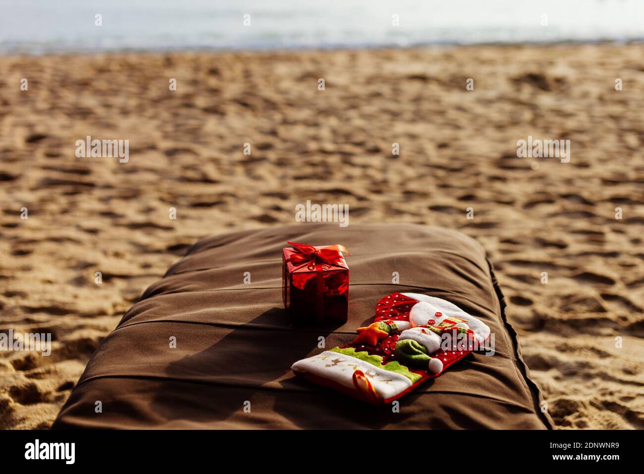 Tropical Christmas Holiday On The Beach Stock Photo Alamy