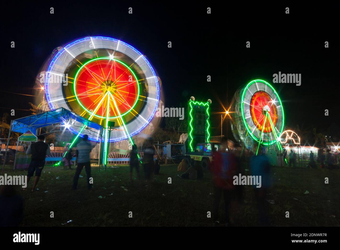 Traditional night market Stock Photo - Alamy