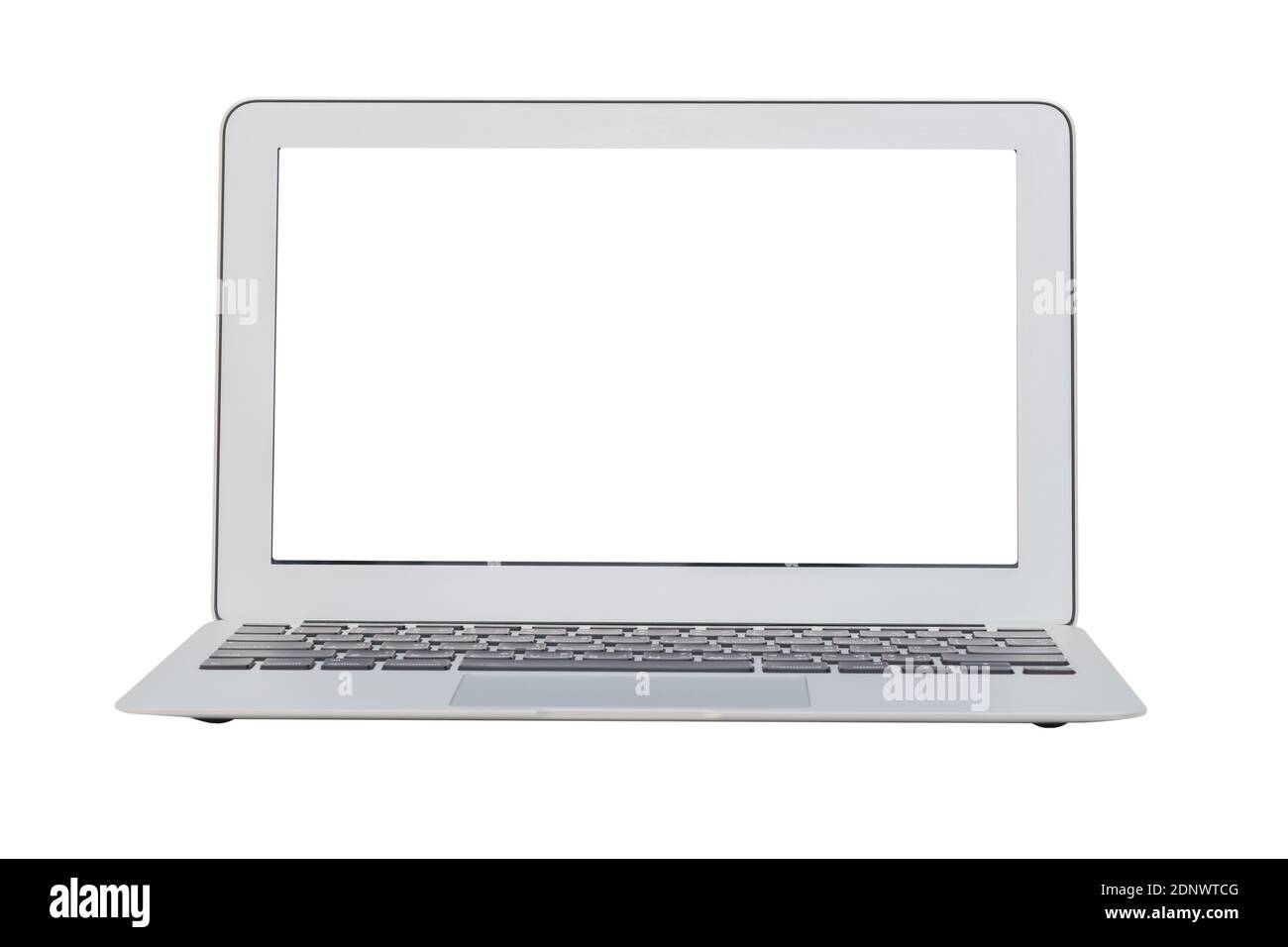 Silver Color Laptop Black Keyboard High Resolution Stock Photography ...