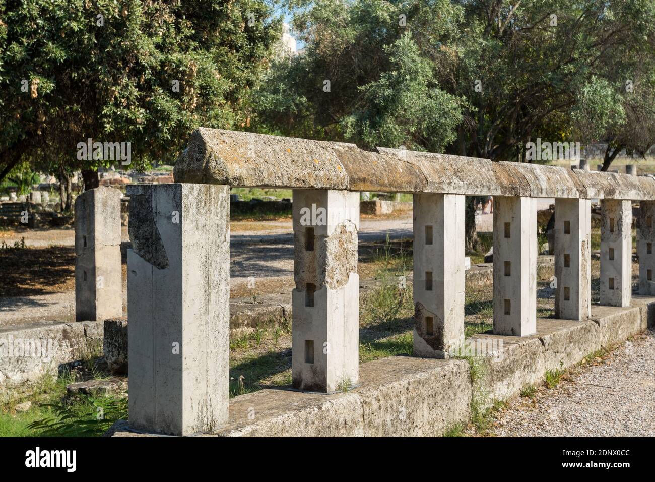 Monument of the Eponymous Heroes of Ancient Agora of Classical Athens ...