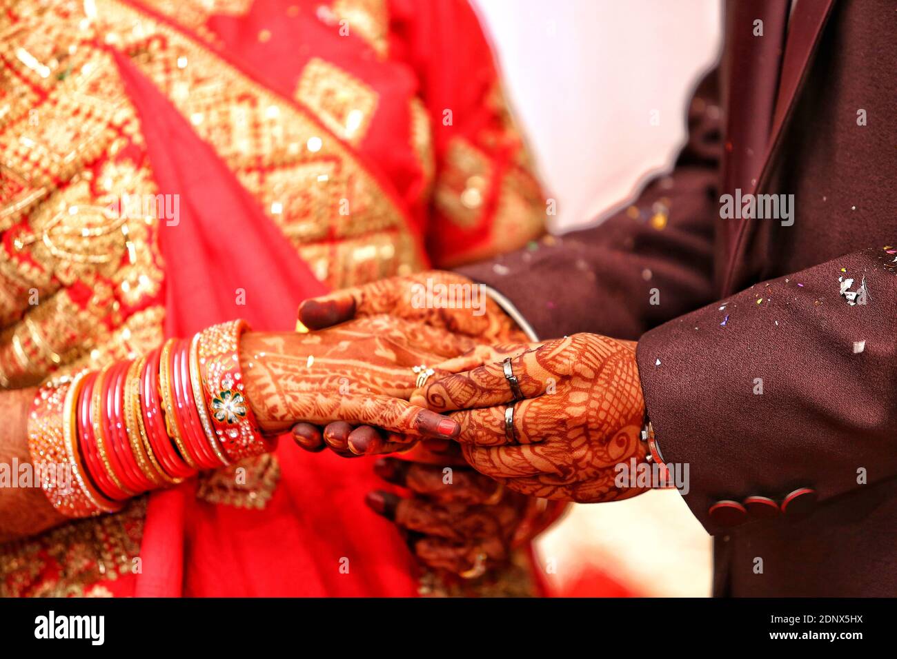 India ring ceremony ceremony hi-res stock photography and images - Alamy