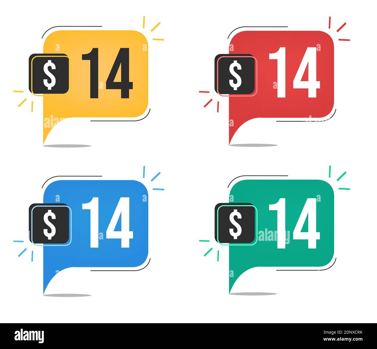 14 dollars Stock Vector Images - Alamy