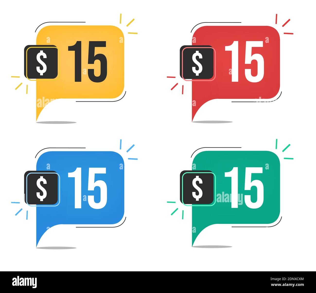 15 dollars Stock Vector Images - Alamy
