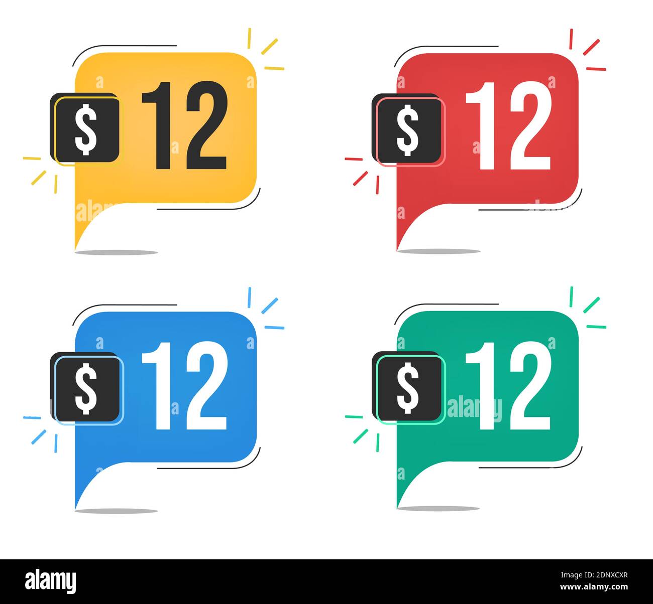 12 dollars Stock Vector Images - Alamy