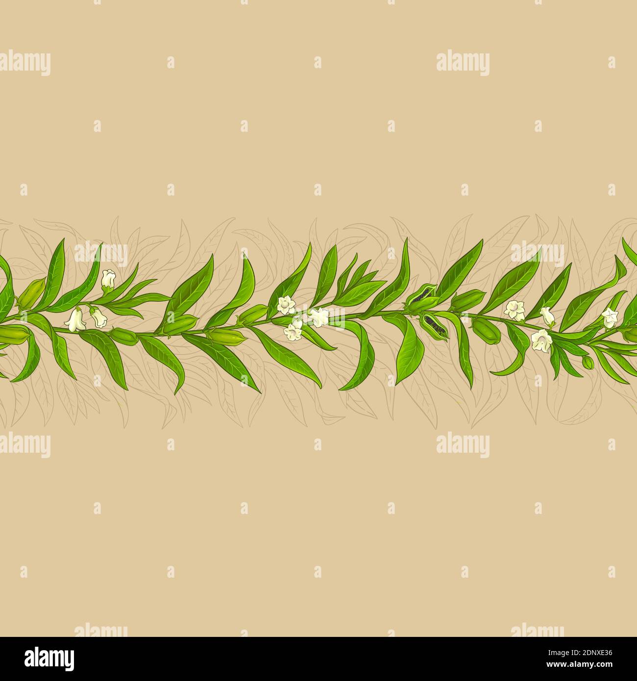 Sesame seed Stock Vector Images - Alamy