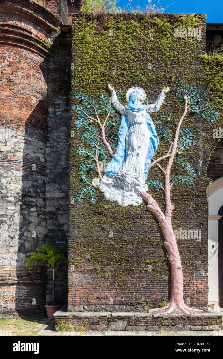 The Sta Maria Church in Ilocos, Philippines Stock Photo - Alamy