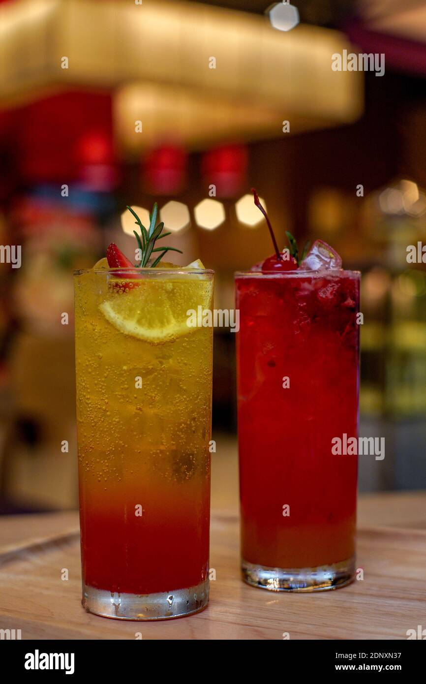 Italian soda drinking hi-res stock photography and images - Alamy