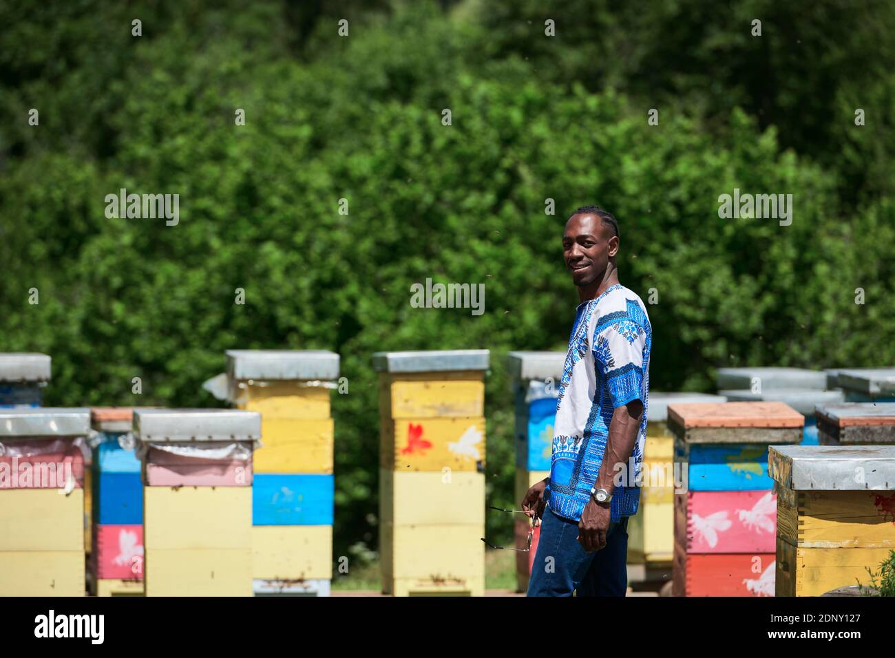 African beekeeper hi-res stock photography and images - Alamy