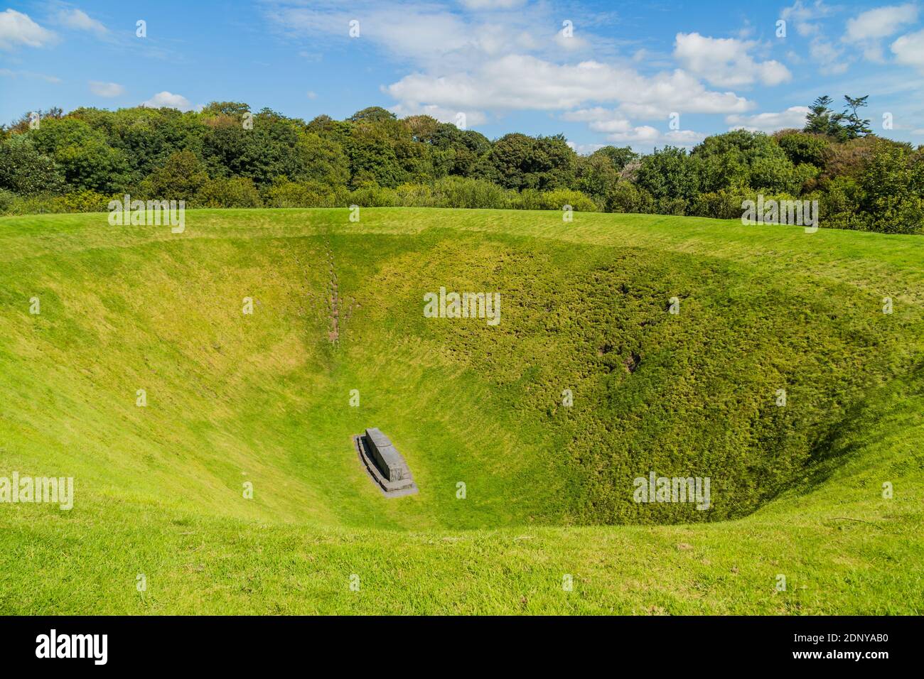 The Irish Sky Garden Crater, Skibbereen, West Cork. Ireland Stock Photo ...