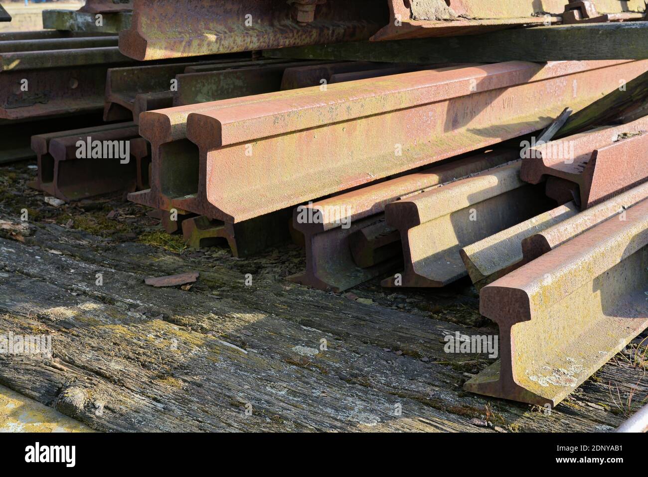 Train scrap yard hi-res stock photography and images - Alamy
